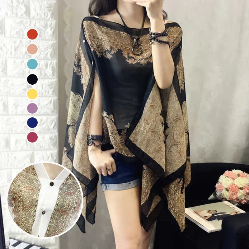 💕🌷 Mantón de protección solar francés--💕49% de descuento – luxeuu